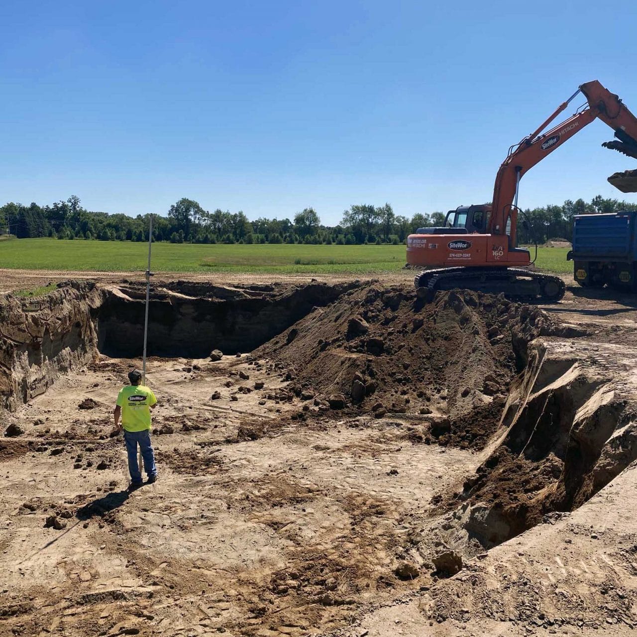Excavating Company - SiteWorx Services - Northern Indiana